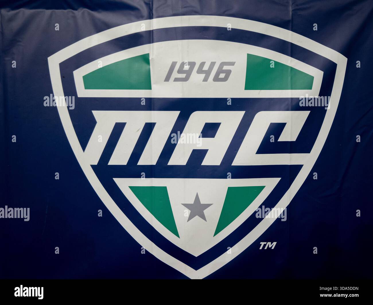 DETROIT, MI - DECEMBER 06: The MAC conference logo is pictured before ...