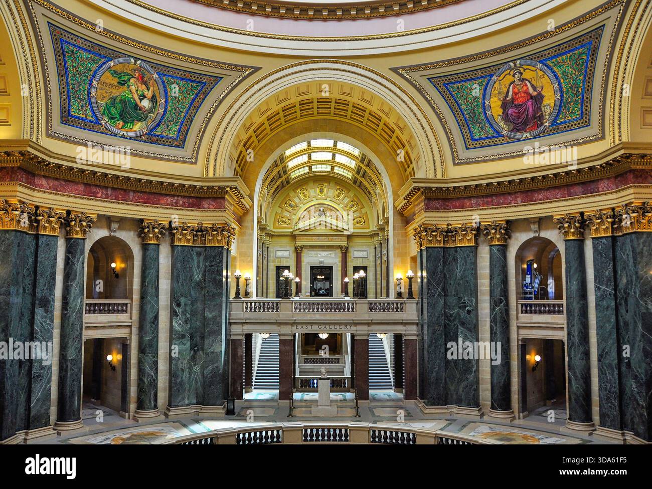 Wall paintings of capitol building hi-res stock photography and images ...