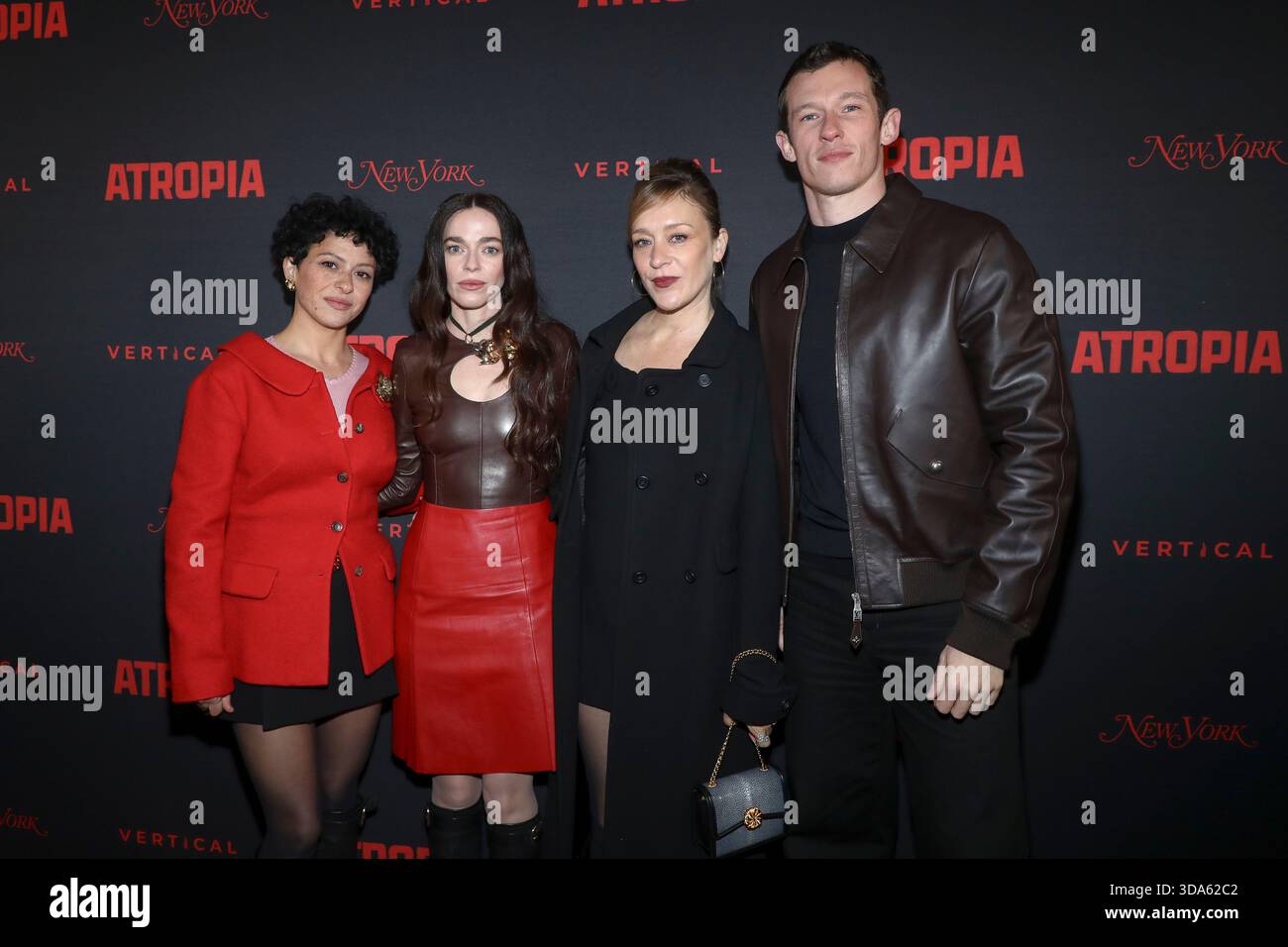 Alia Shawkat, from left, Hailey Gates, Chloe Sevigny and Callum Turner ...