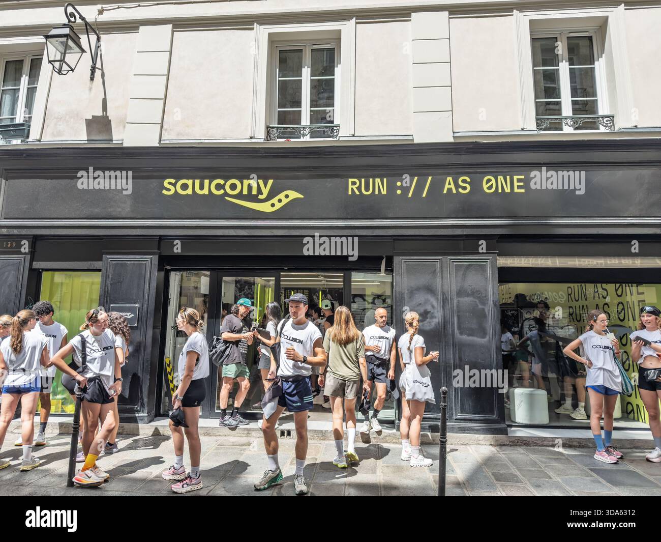 Run as one slogan hi-res stock photography and images - Alamy