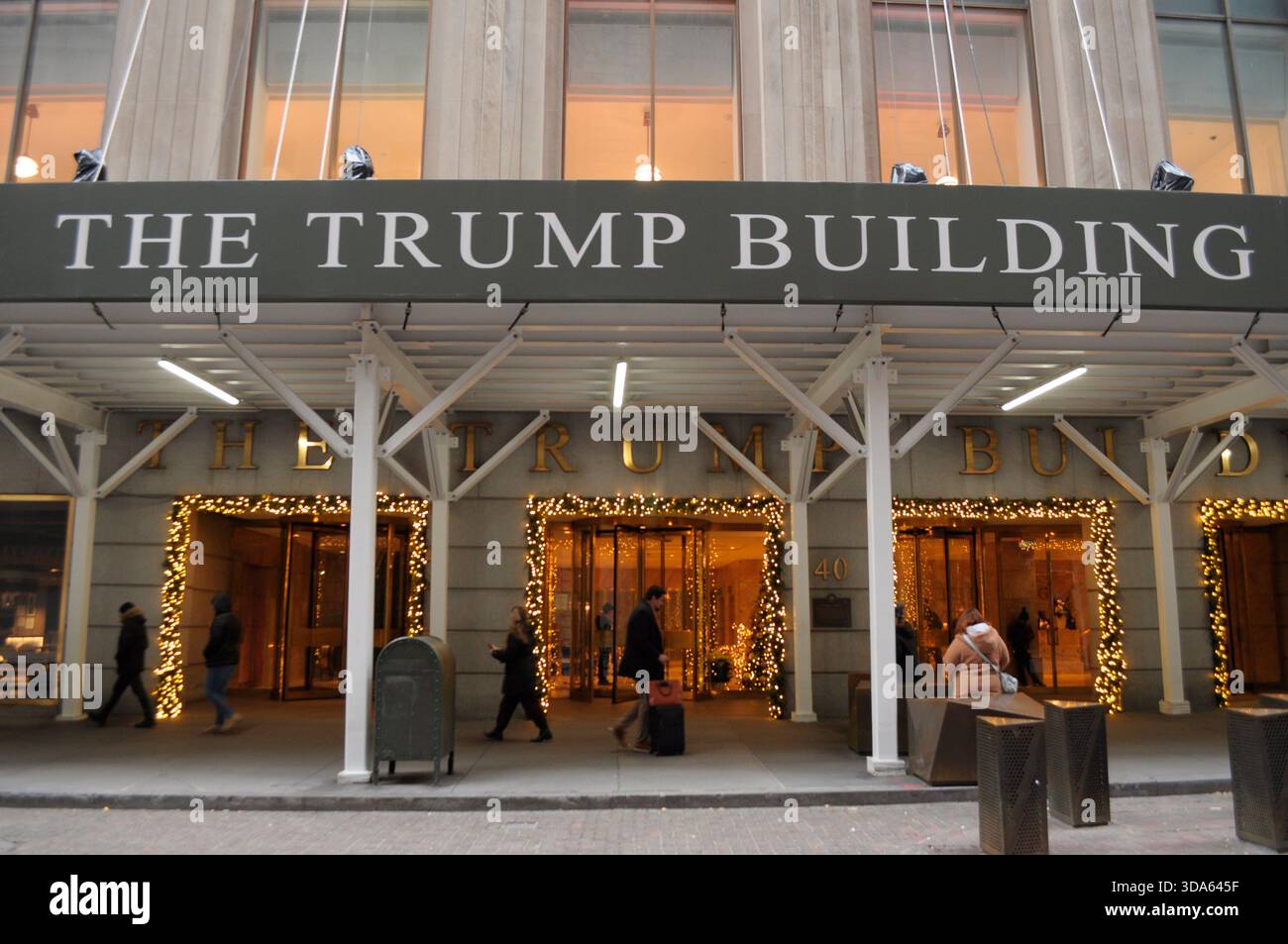 The Trump Building is seen at 40 Wall Street in Manhattan, New York ...