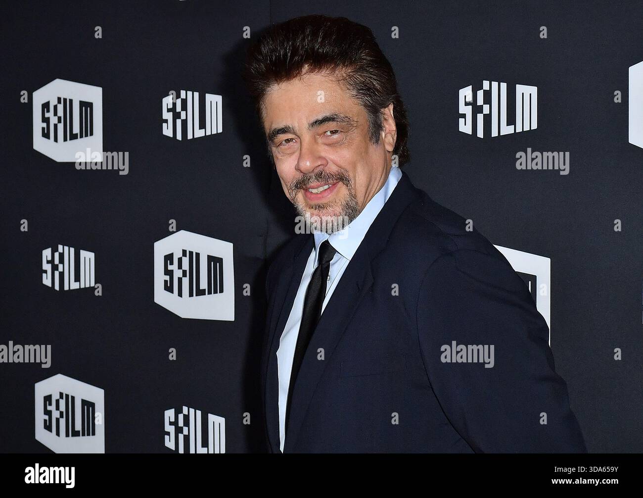 Benicio del Toro attends the 2025 SFFILM Awards at Gateway Pavilion on ...