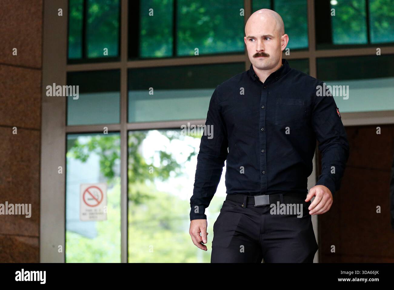 Thomas Sewell, leader of the National Socialist Network, is seen ...