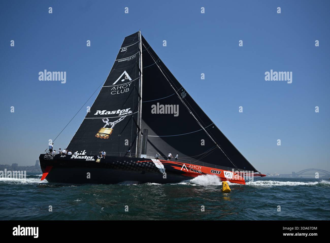 Master Lock Comanche in action during the 2025 SOLAS Big Boat Challenge ...