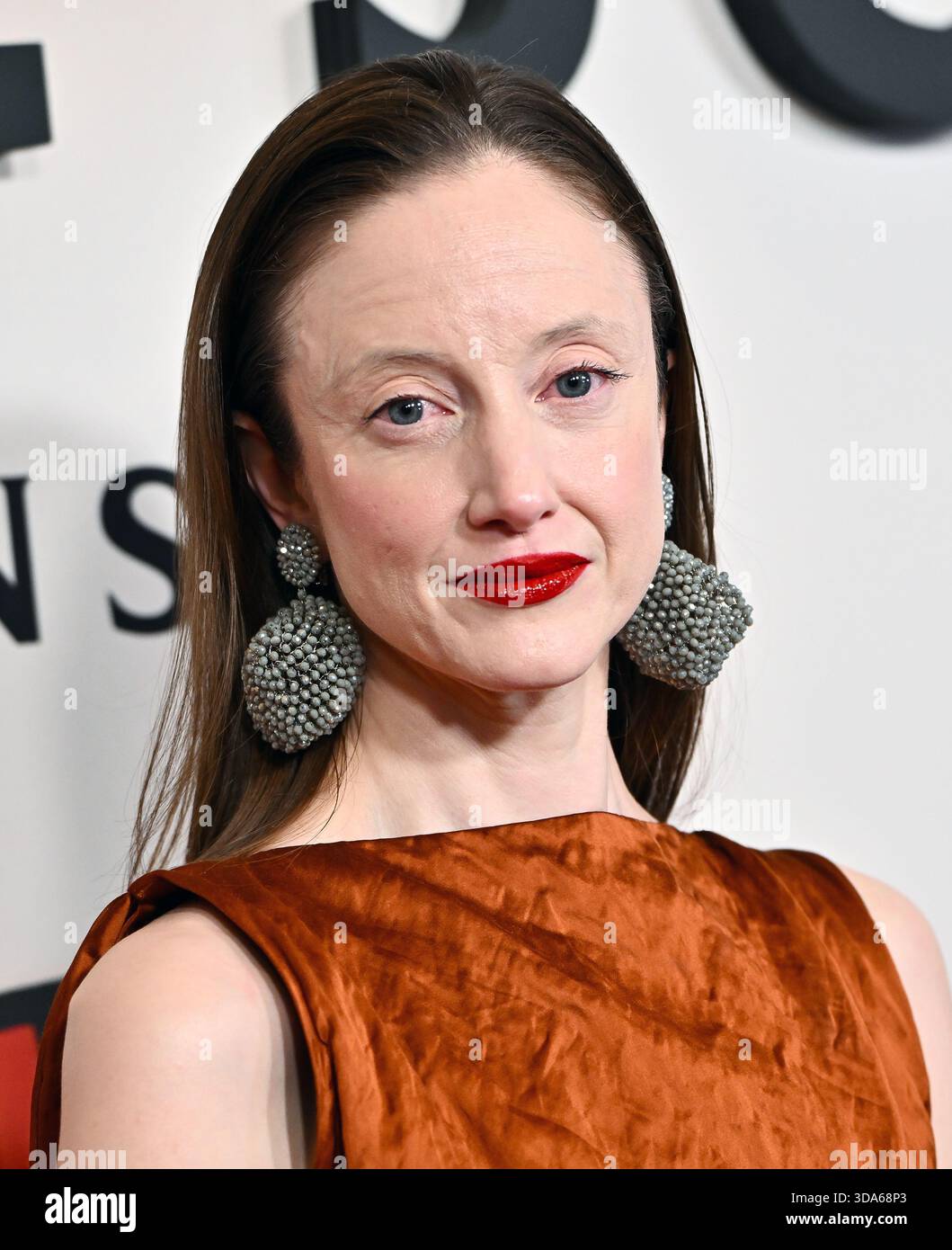 Andrea Riseborough attends the special screening of "Goodbye June" at ...