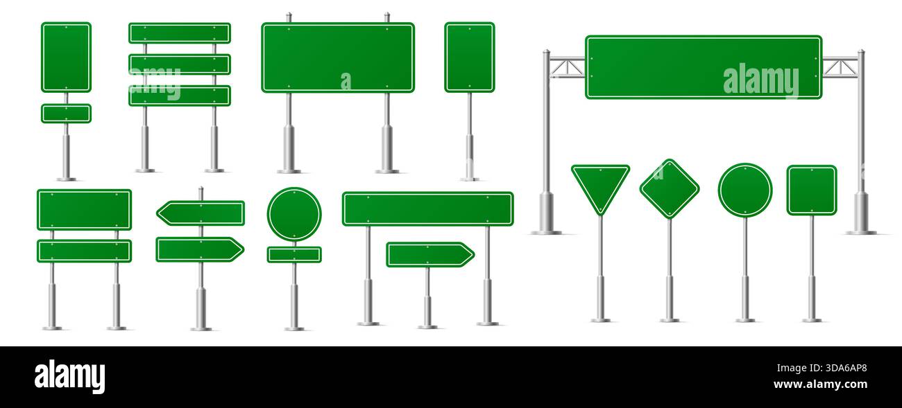 Sign signage signs map maps Stock Vector Images - Alamy
