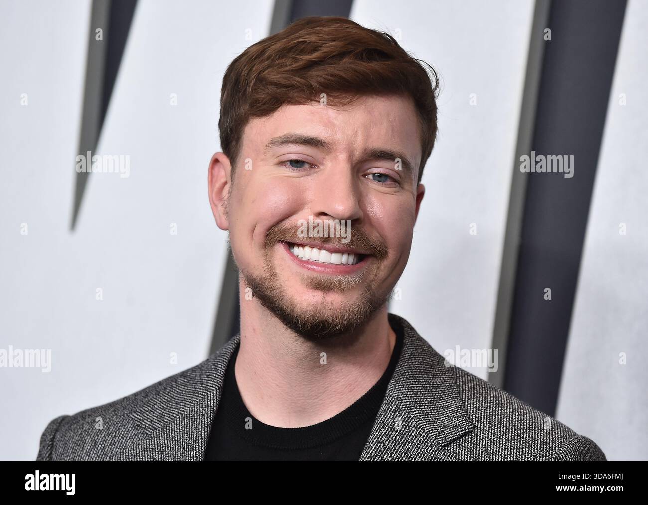 MrBeast aka Jimmy H. Donaldson arriving to the Los Angeles premiere of ...