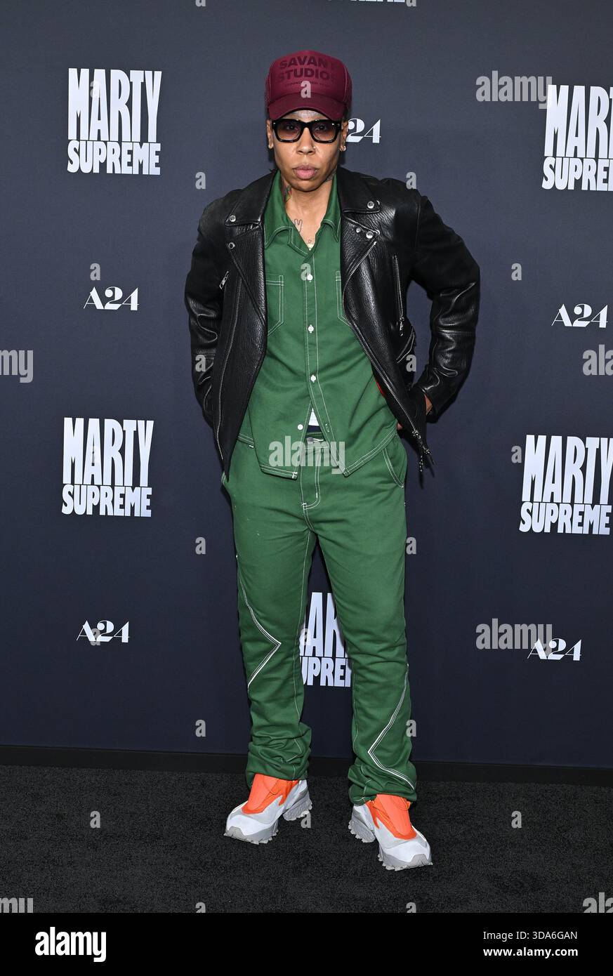 Lena Waithe arriving to the Los Angeles premiere of “Marty Supreme’ at ...