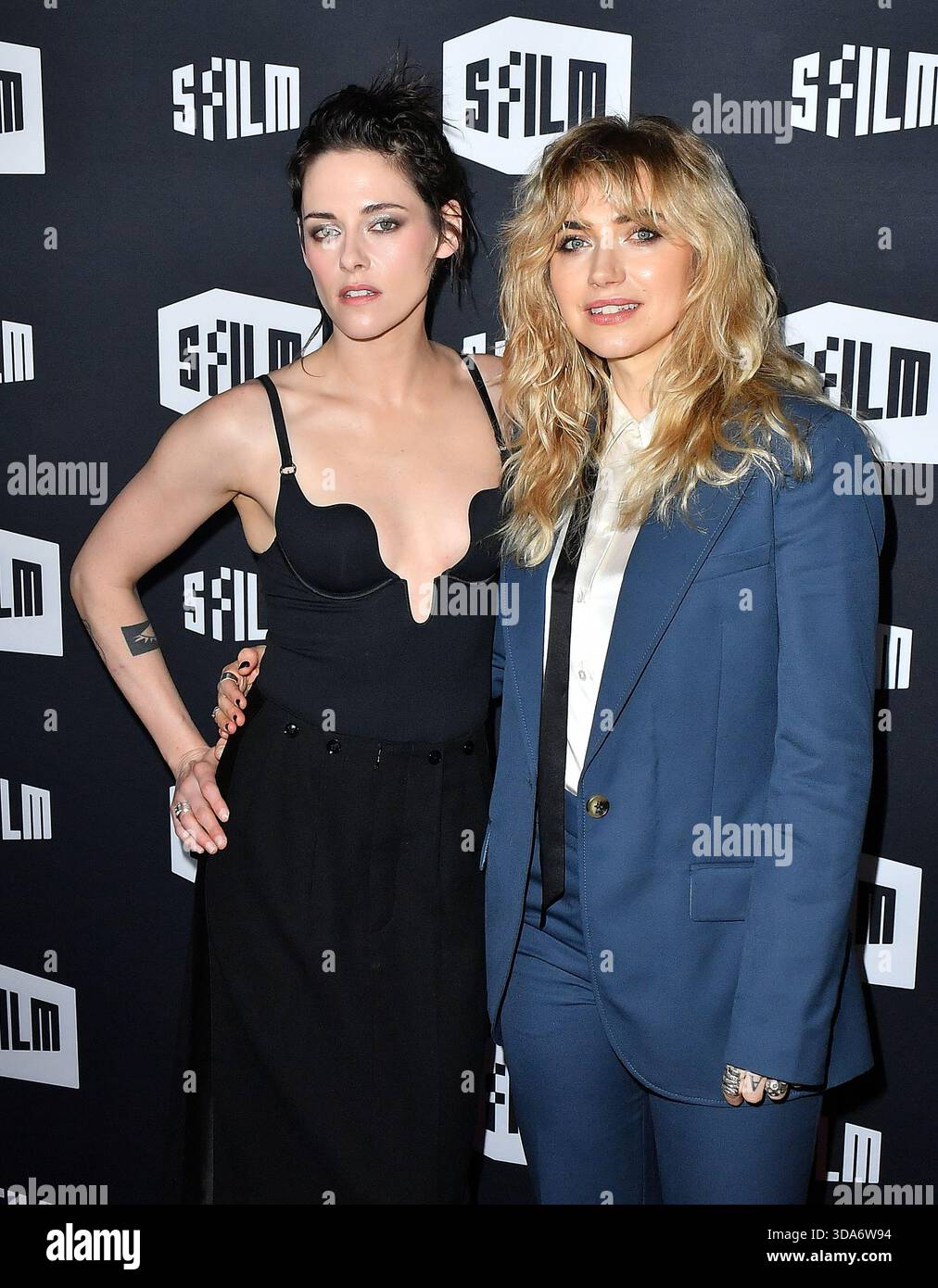 Kristen Stewart and Imogen Poots attend the 2025 SFFILM Awards at ...