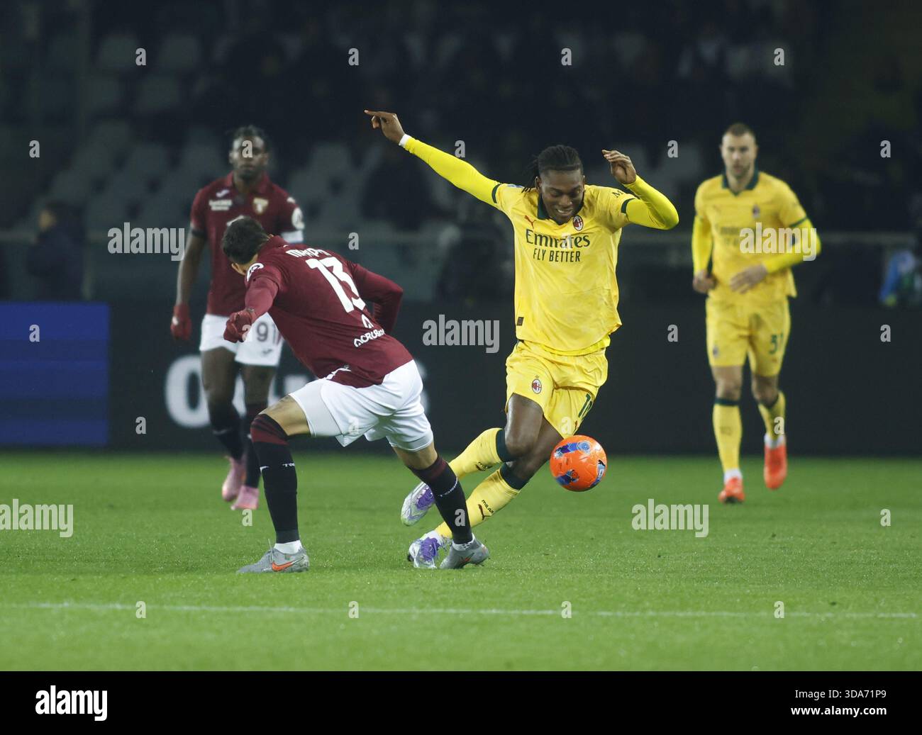 Rafel Leao of AC Milan during the Italian Serie A, 2025/26 season ...