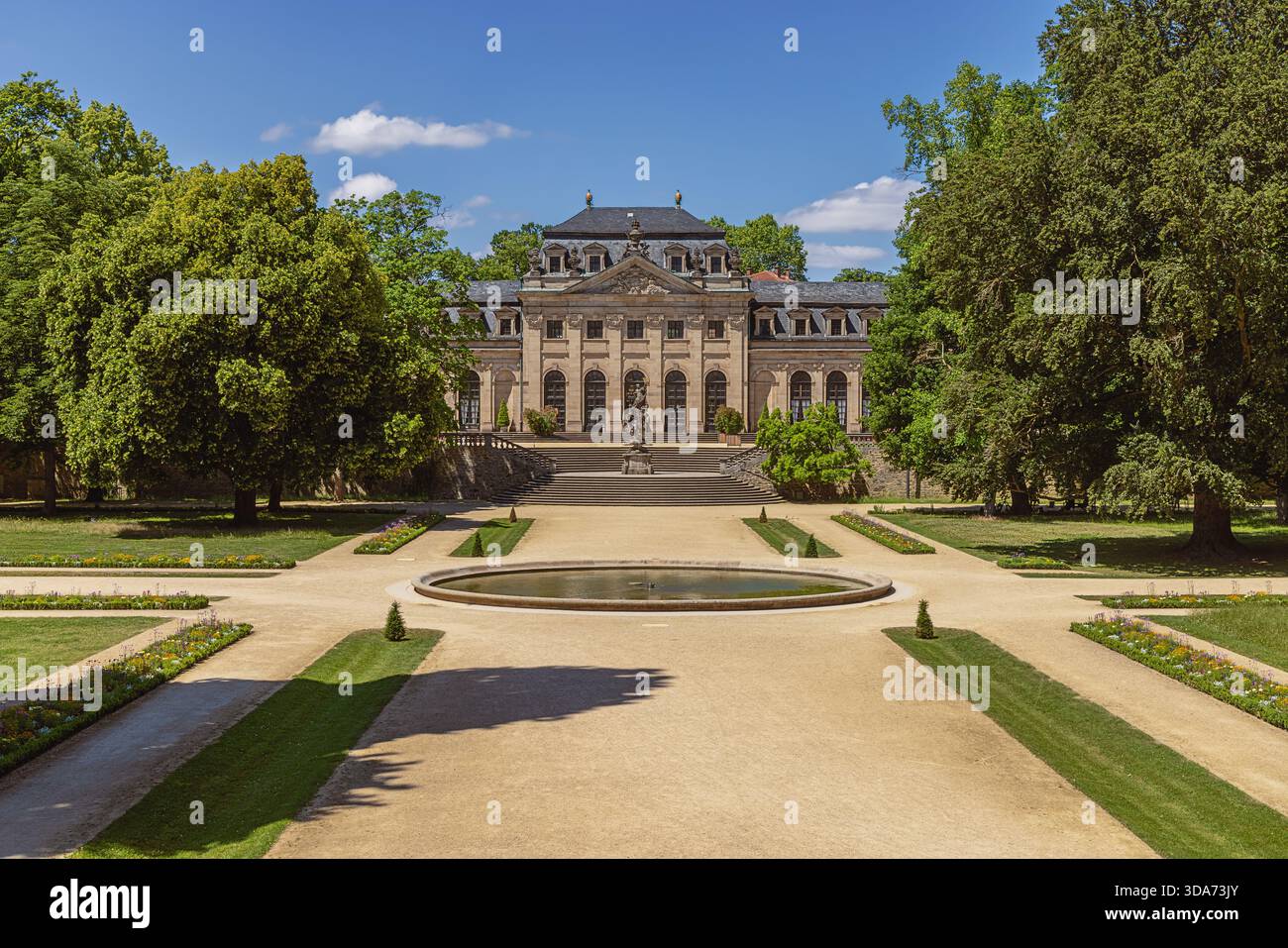 The orangery of the Fulda Castle Park, a successful combination of ...