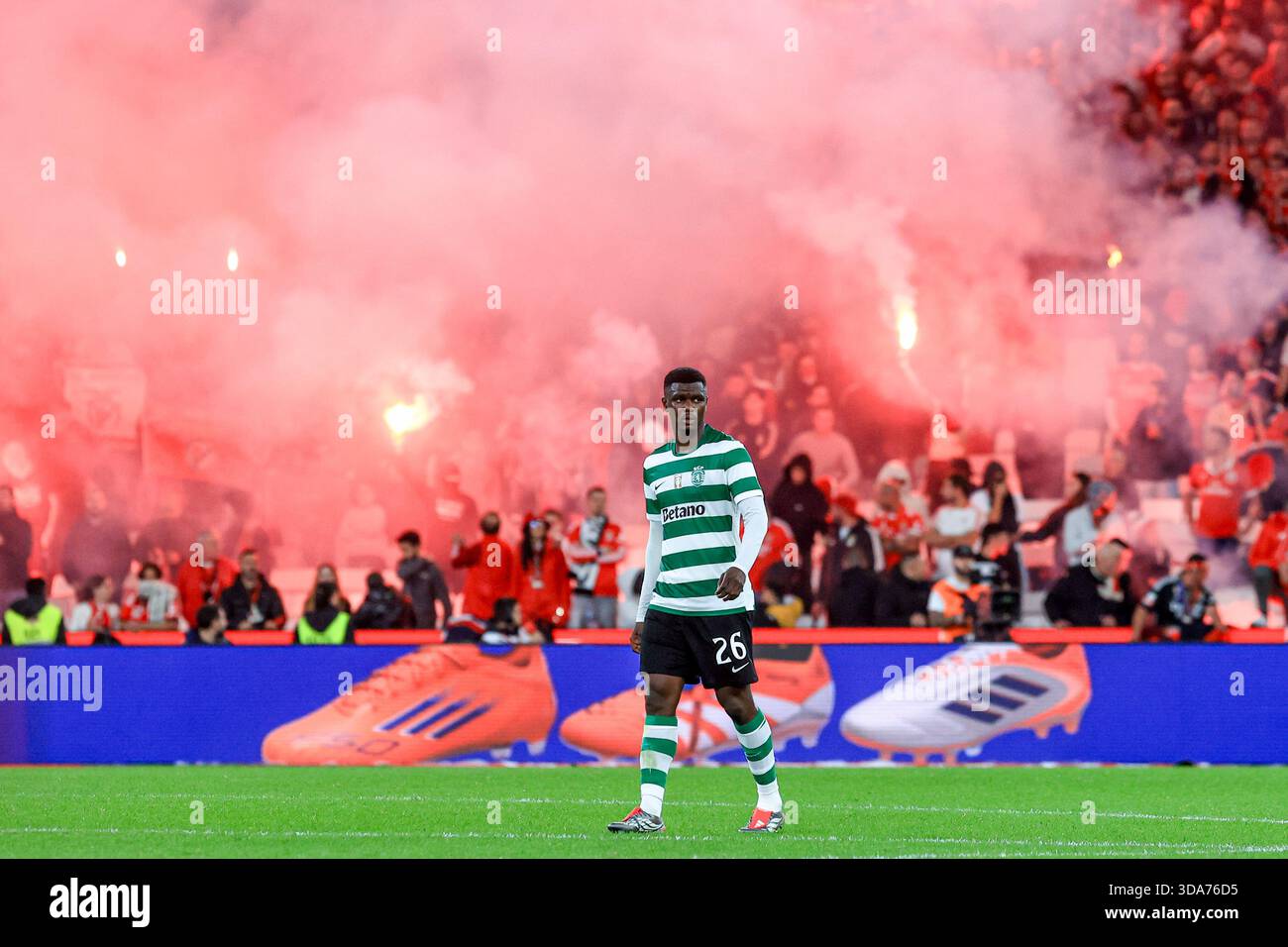 Ousmane Diomande defender of Sporting CP during the Primeira Liga match ...