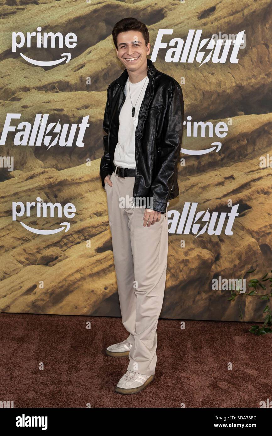Gabe Erwin attends the arrivals of Amazon Prime Video’s “FALLOUT ...