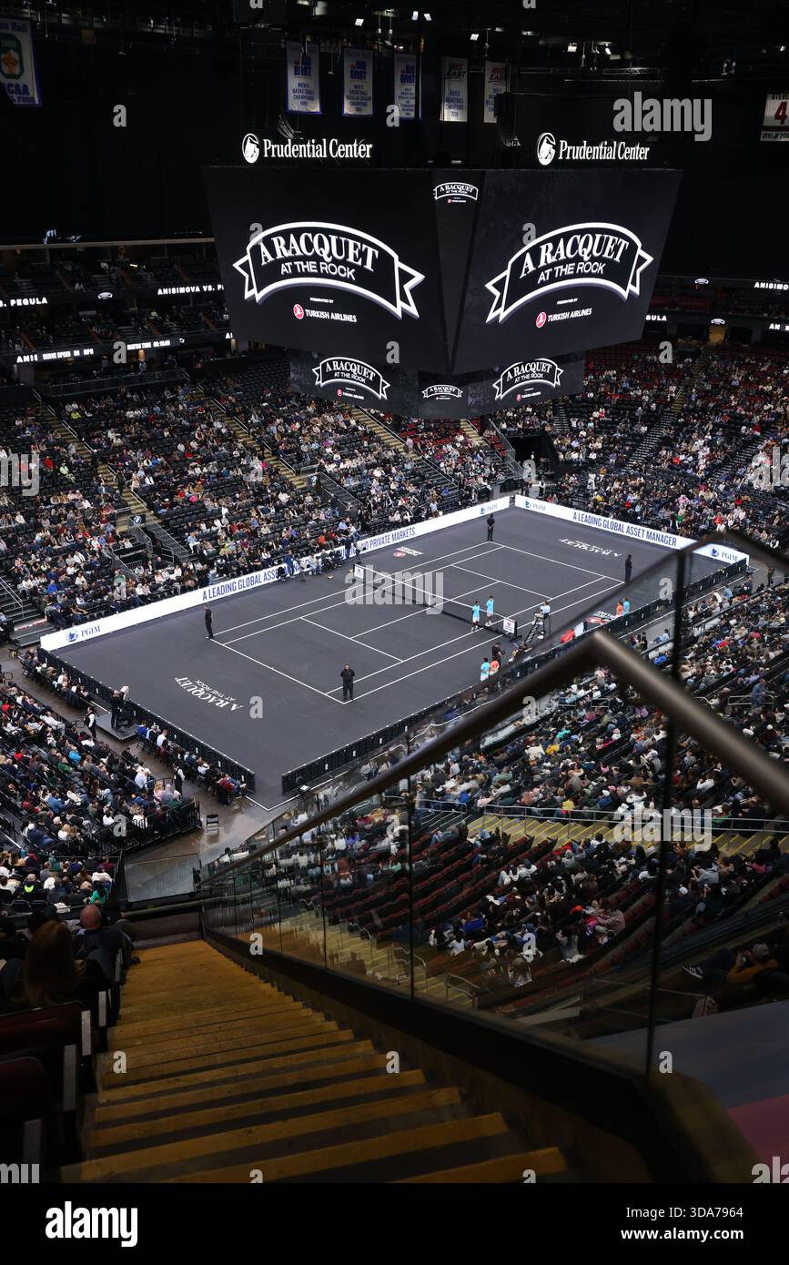 Dec 07, 2025; Newark , New Jersey, USA; General view of the A Racquet ...