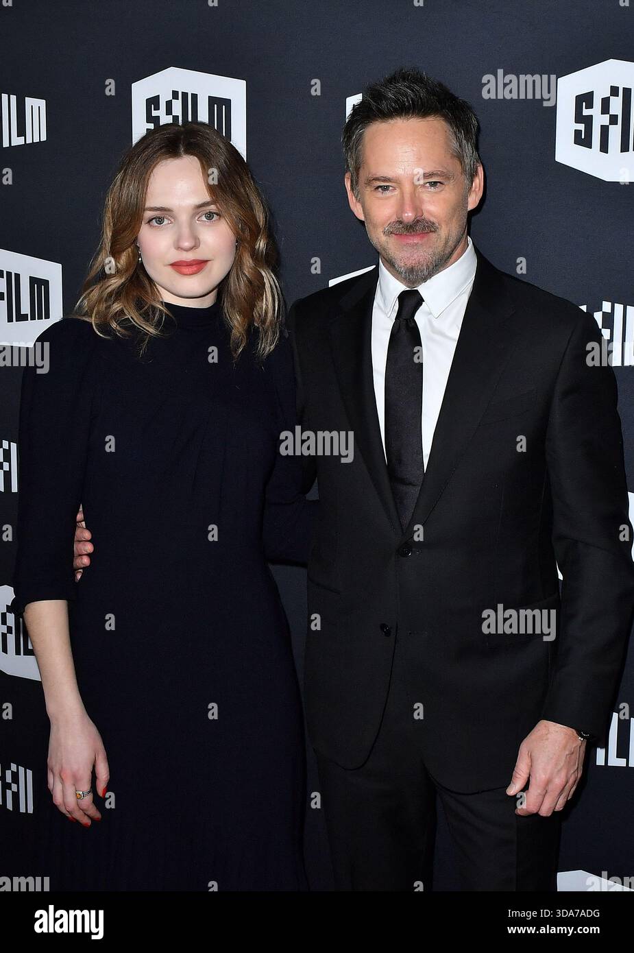 Odessa Young and Scott Cooper attend the 2025 SFFILM Awards at Gateway ...