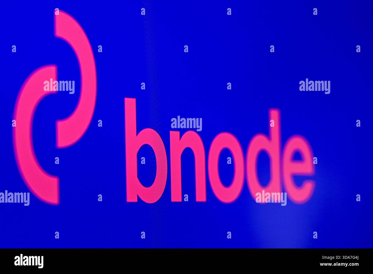 bnodo logo pictured during a press conference of Belgian postal company ...