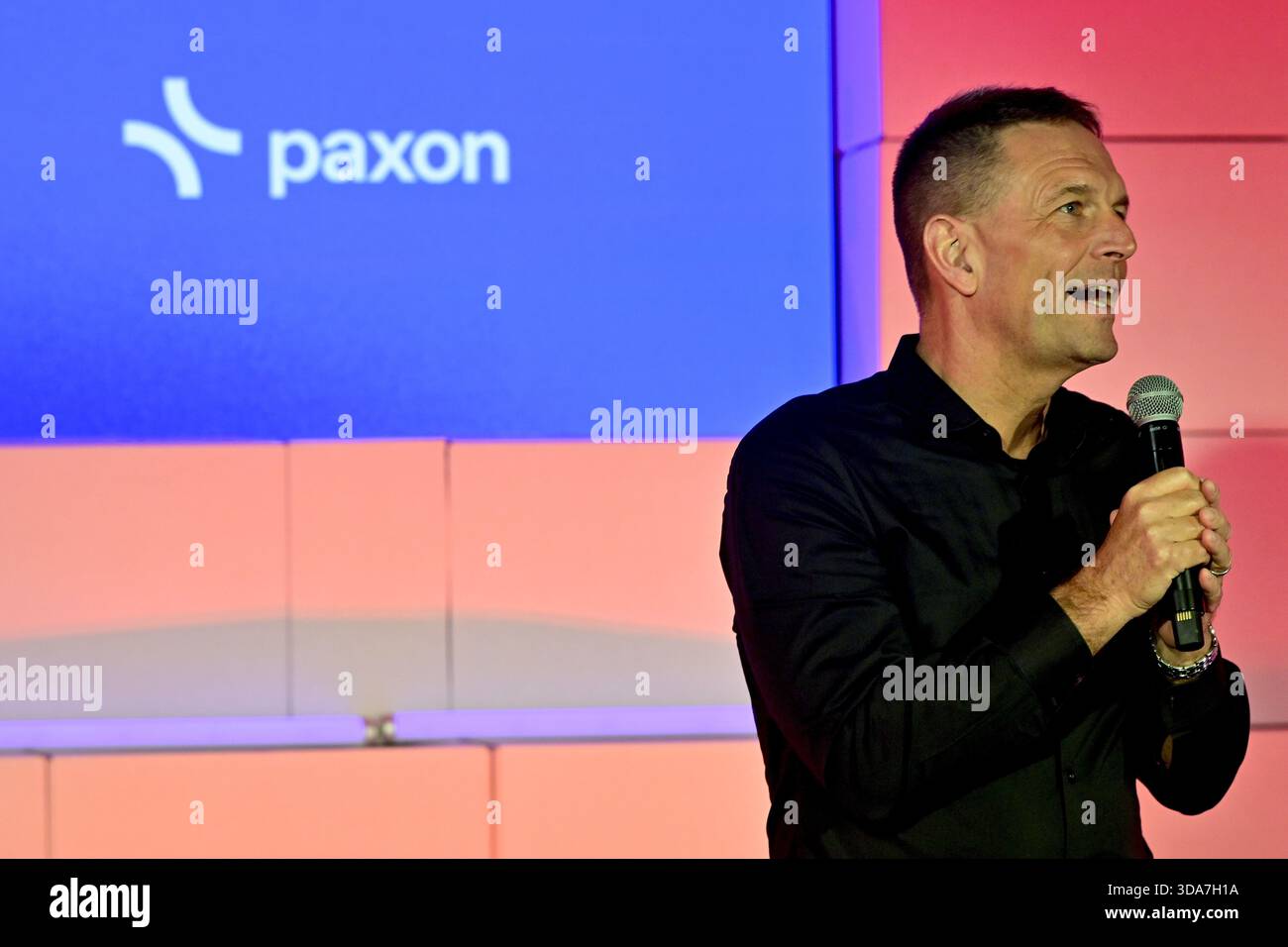 Tom Schmitt, CEO paxon pictured during a press conference of Belgian ...