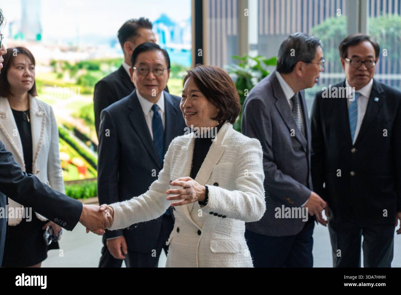 Priscilla Leung Mei-fun , a Hong Kong lawmaker at an event for the ...