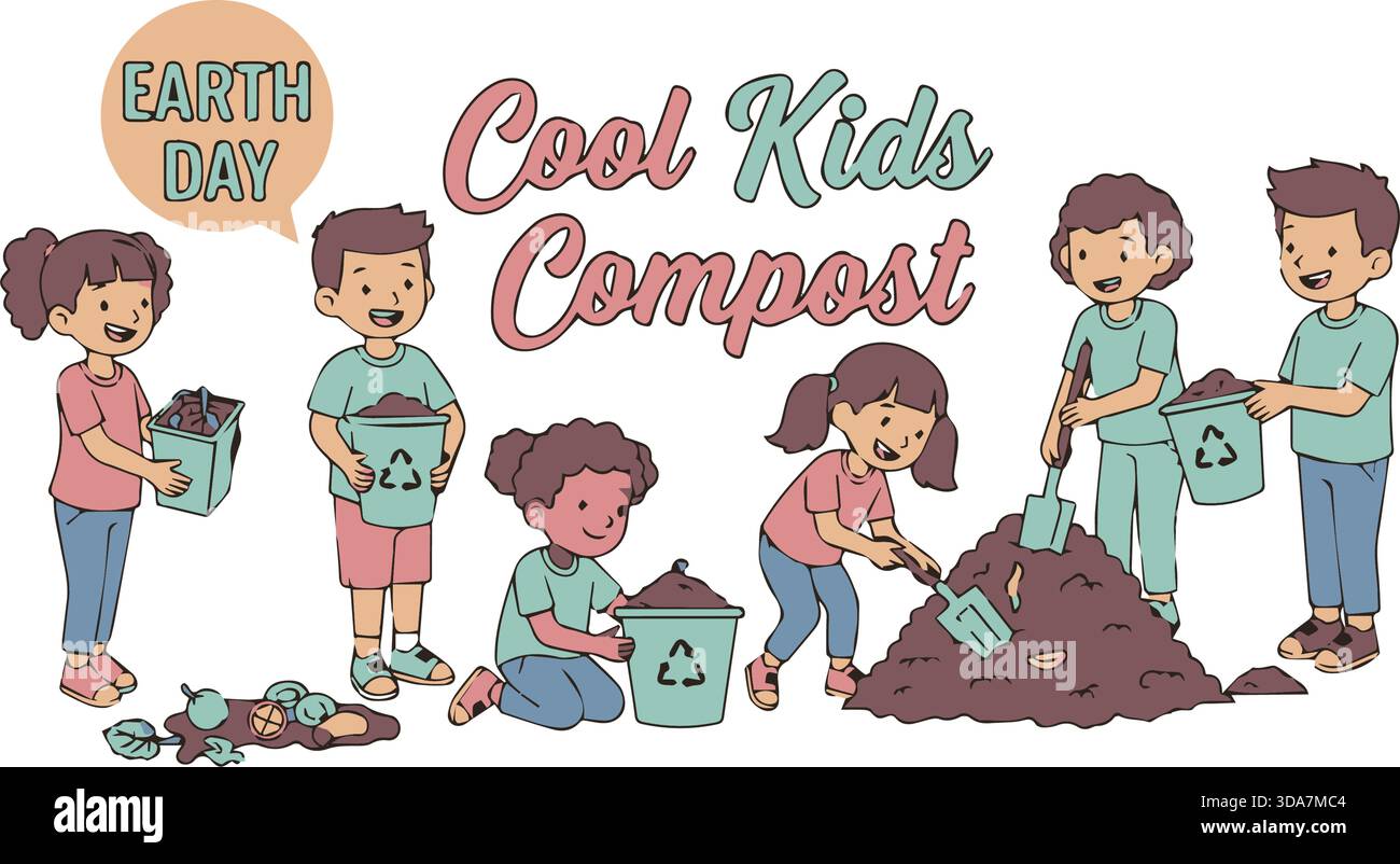 Earth Day Cool Kids Compost - Fun and Educational Environmental ...