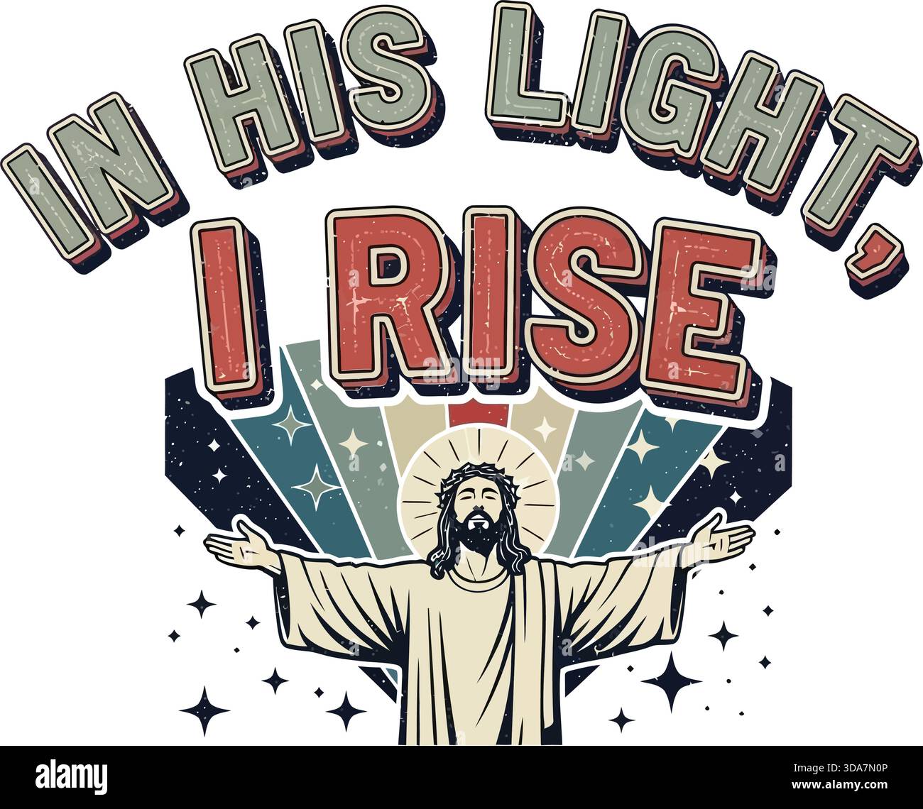 Inspirational christian message Stock Vector Images - Alamy