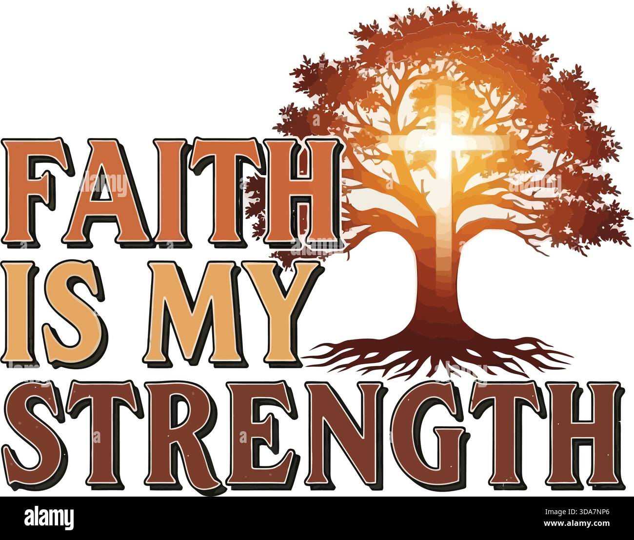 Inspirational prayer design Cut Out Stock Images & Pictures - Alamy