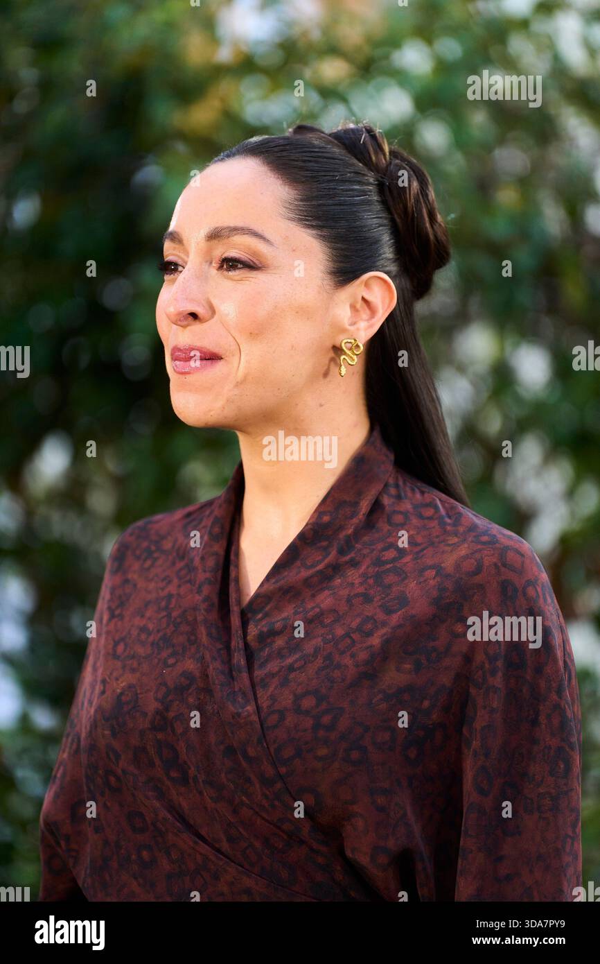 Oona Chaplin attends 'Avatar: Fire and Ash' Photocall at Mandarin Oriental Ritz Hotel on ...