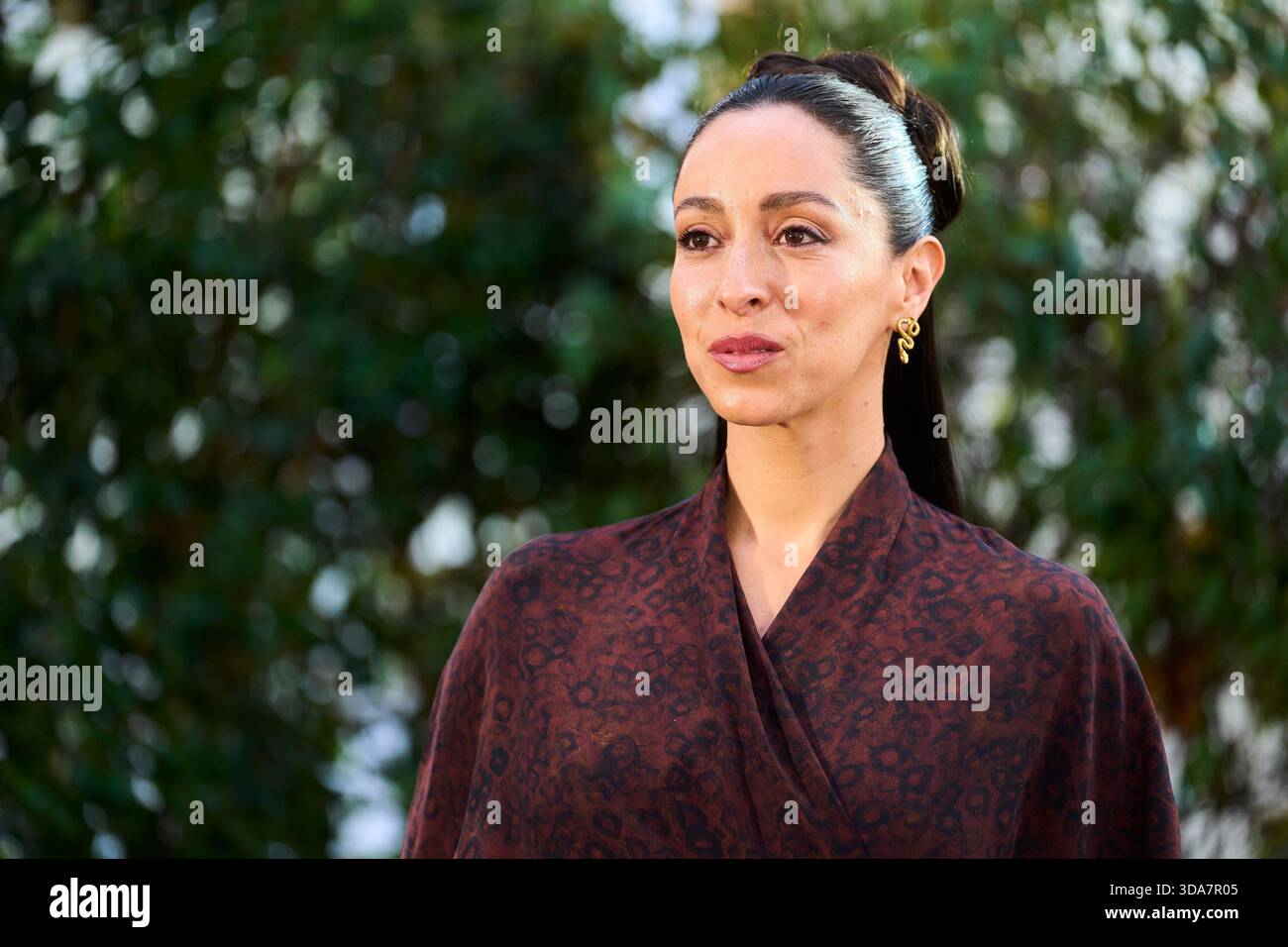 Oona Chaplin attends 'Avatar: Fire and Ash' Photocall at Mandarin Oriental Ritz Hotel on ...