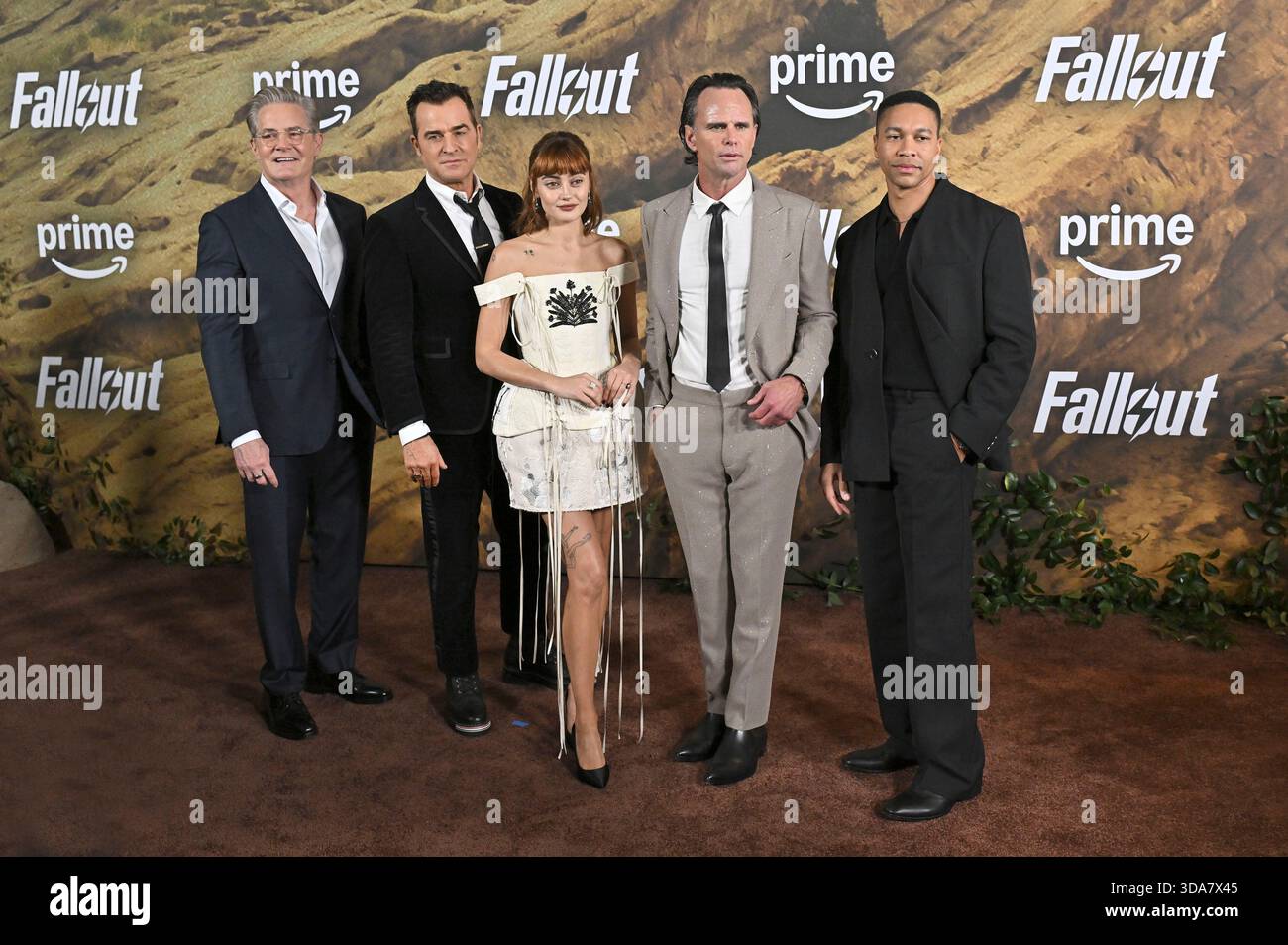 Kyle MacLachlan, Justin Theroux, Ella Purnell, Walton Goggins und Aaron ...