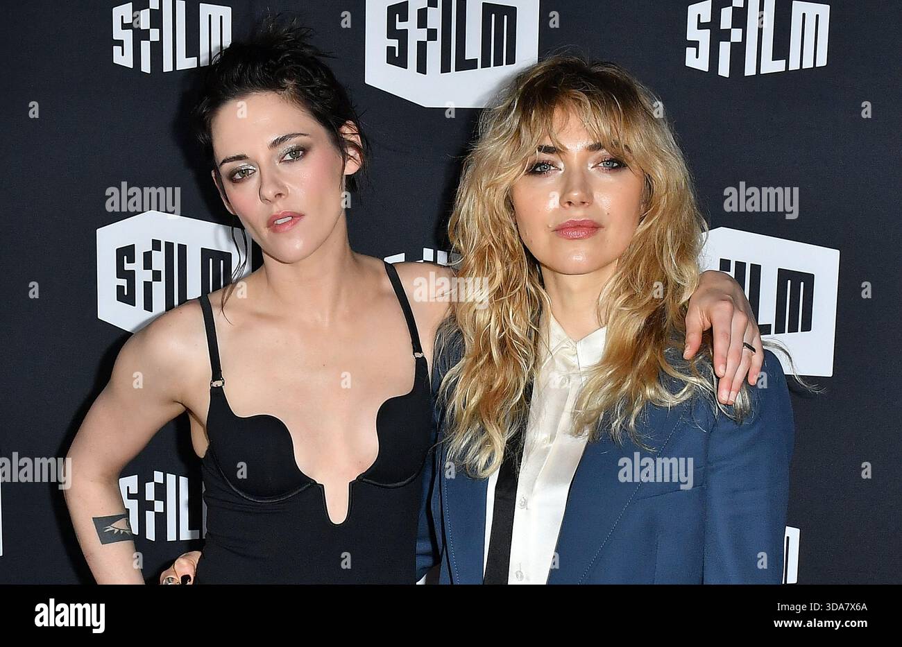 Kristen Stewart and Imogen Poots attend the 2025 SFFILM Awards at ...