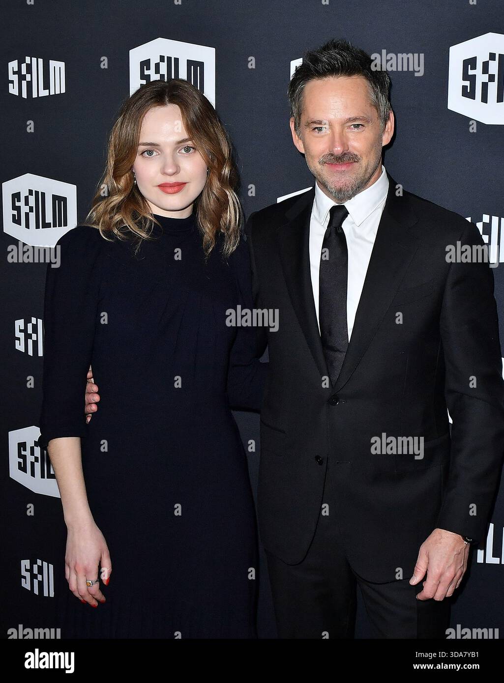 Odessa Young and Scott Cooper attend the 2025 SFFILM Awards at Gateway ...
