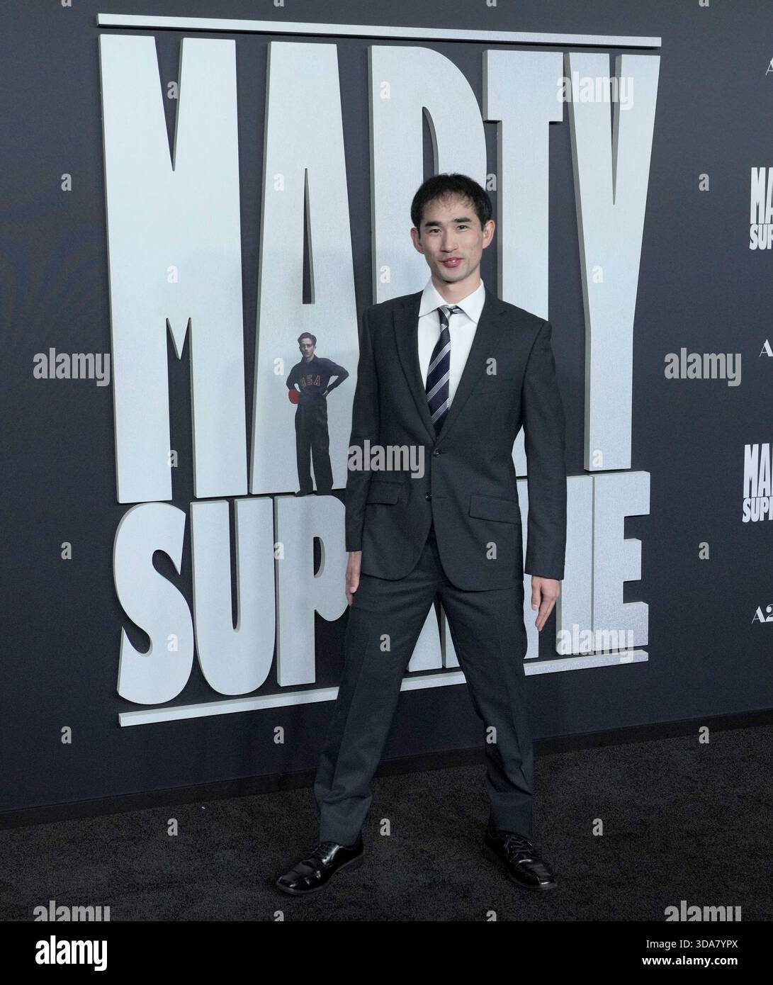 Koto Kawaguchi at the A24's MARTY SUPREME Los Angeles Premiere held at ...