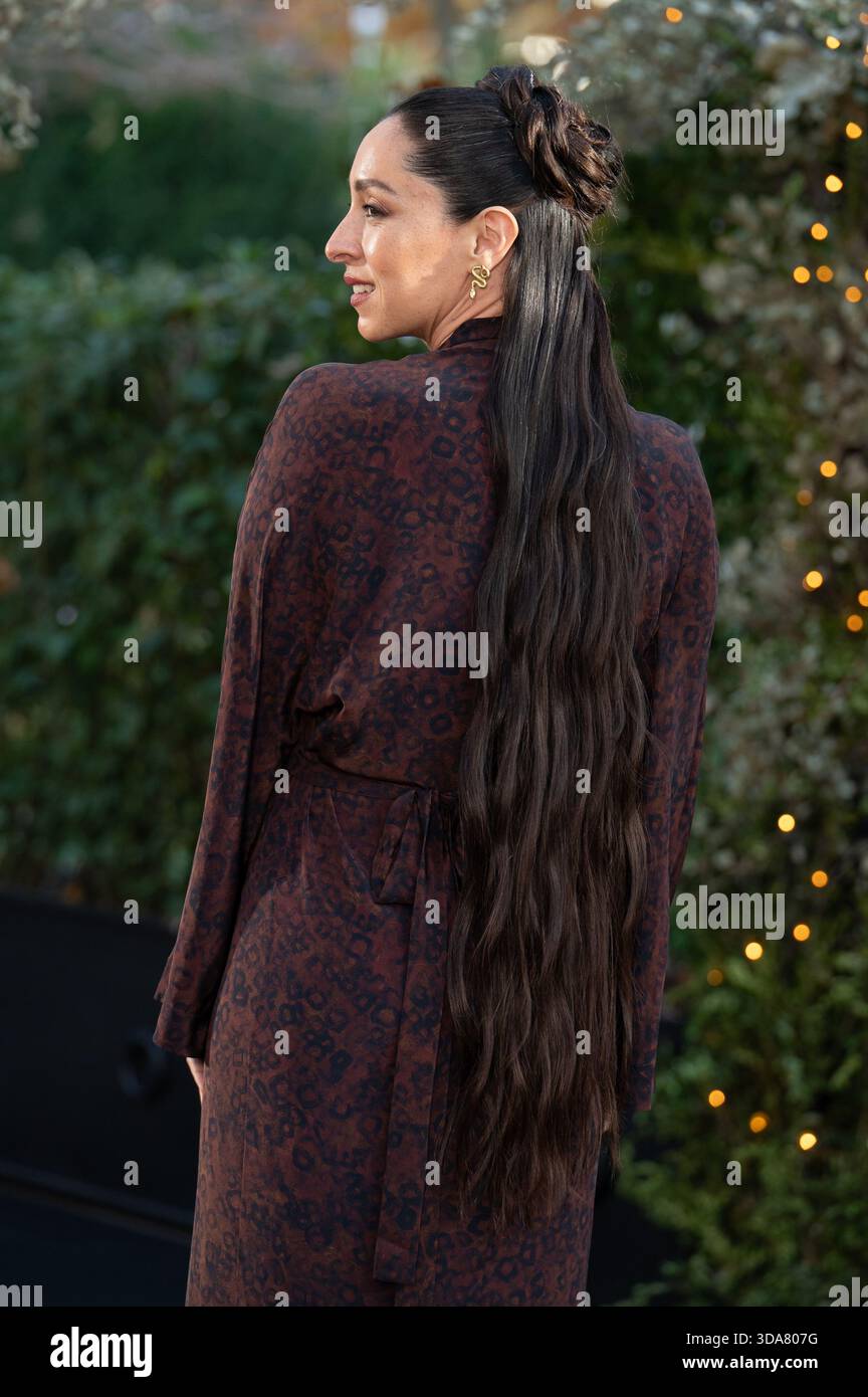 Actress Oona Chaplin attends the "Avatar: Fire and Ash" photocall at Ritz Hotel on December 09 ...