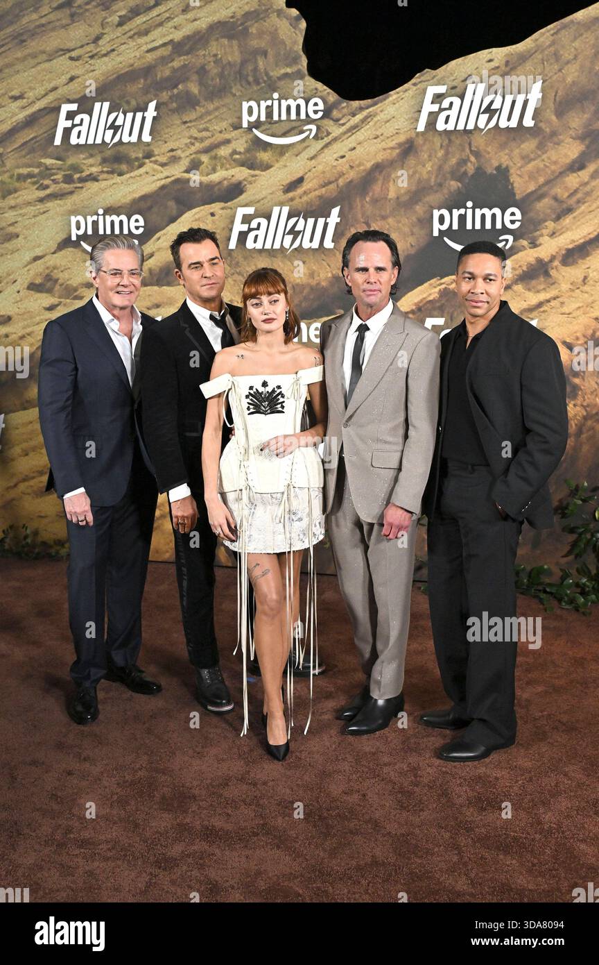 Kyle MacLachlan, Justin Theroux, Ella Purnell, Walton Goggins und Aaron ...