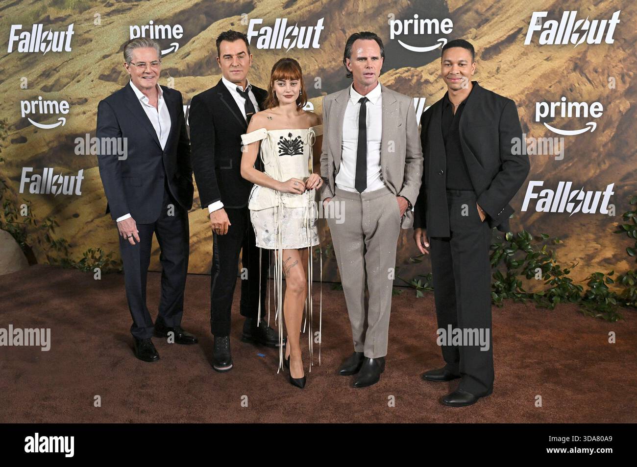 Kyle MacLachlan, Justin Theroux, Ella Purnell, Walton Goggins und Aaron ...