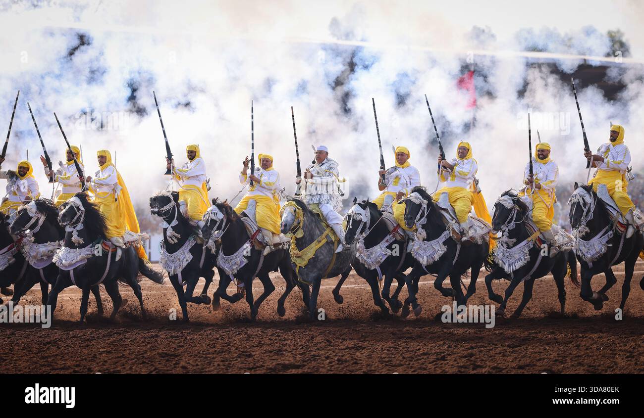 A burst of fire and rhythm.Moroccan Fantasia brings history alive in ...