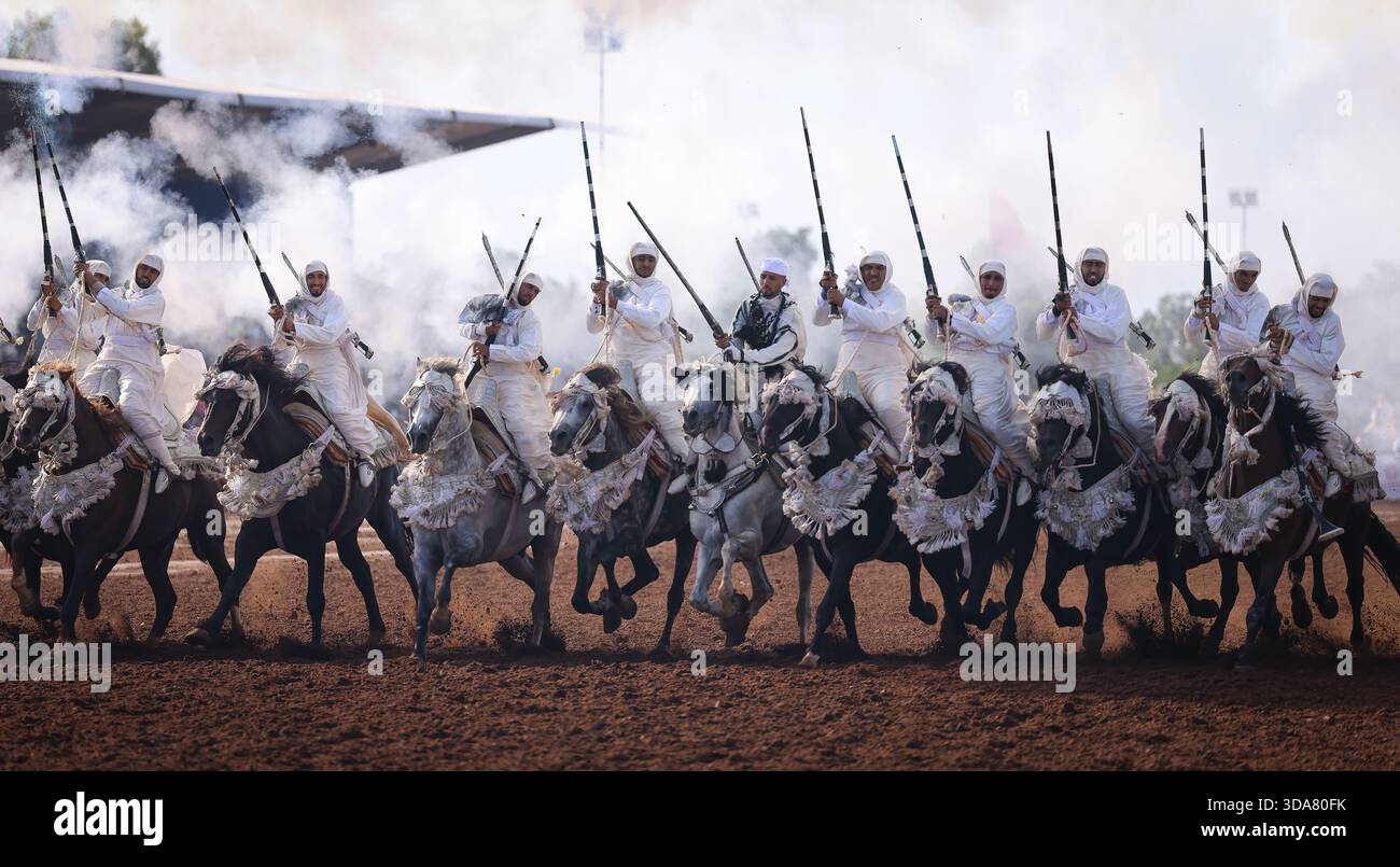 A burst of fire and rhythm.Moroccan Fantasia brings history alive in ...