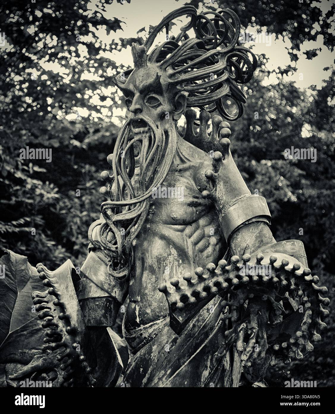 Noah and the Four Winds Sculpture by Sean Rice, Chester Zoo, Upton-by ...