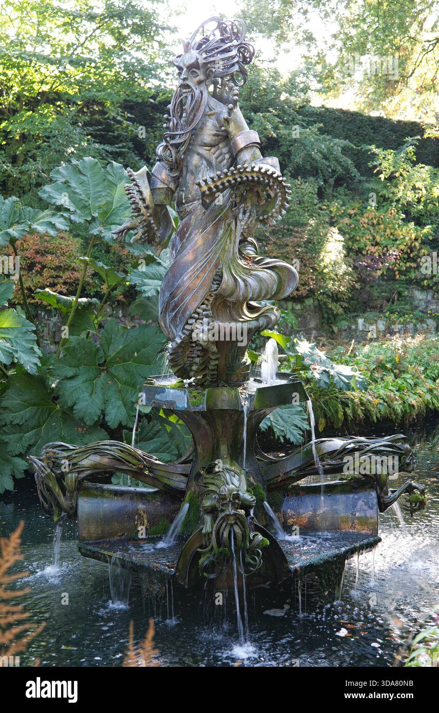 Noah and the Four Winds Sculpture by Sean Rice, Chester Zoo, Upton-by ...