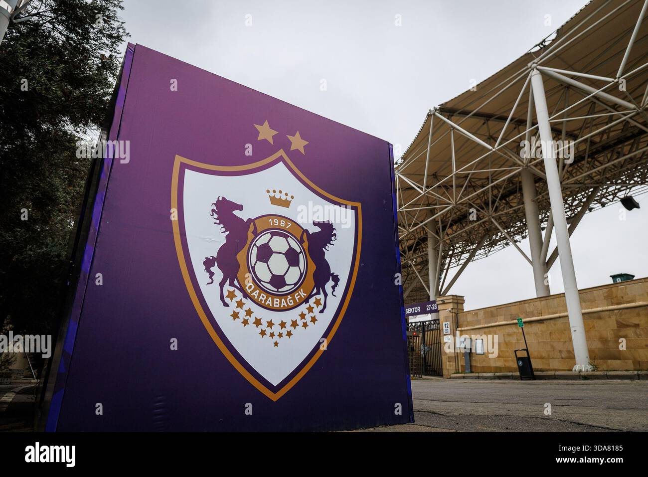 BAKU , 09-12-2025 , Tofiq Bahramov Stadion , Season 2025 / 2026 , UEFA ...
