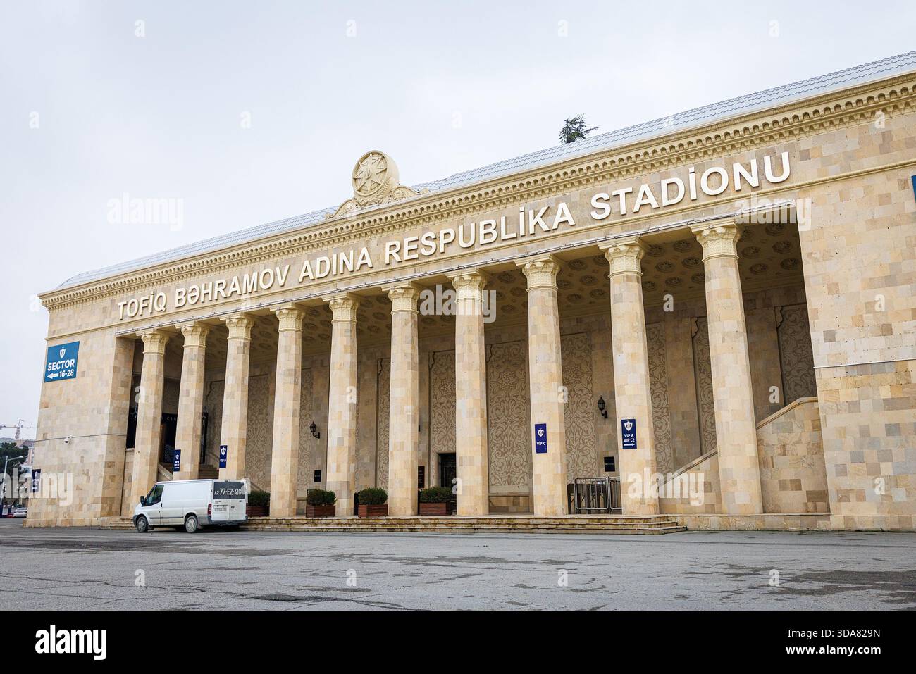 BAKU , 09-12-2025 , Tofiq Bahramov Stadion , Season 2025 / 2026 , UEFA ...