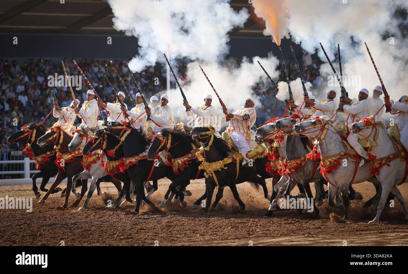 A burst of fire and rhythm.Moroccan Fantasia brings history alive in ...
