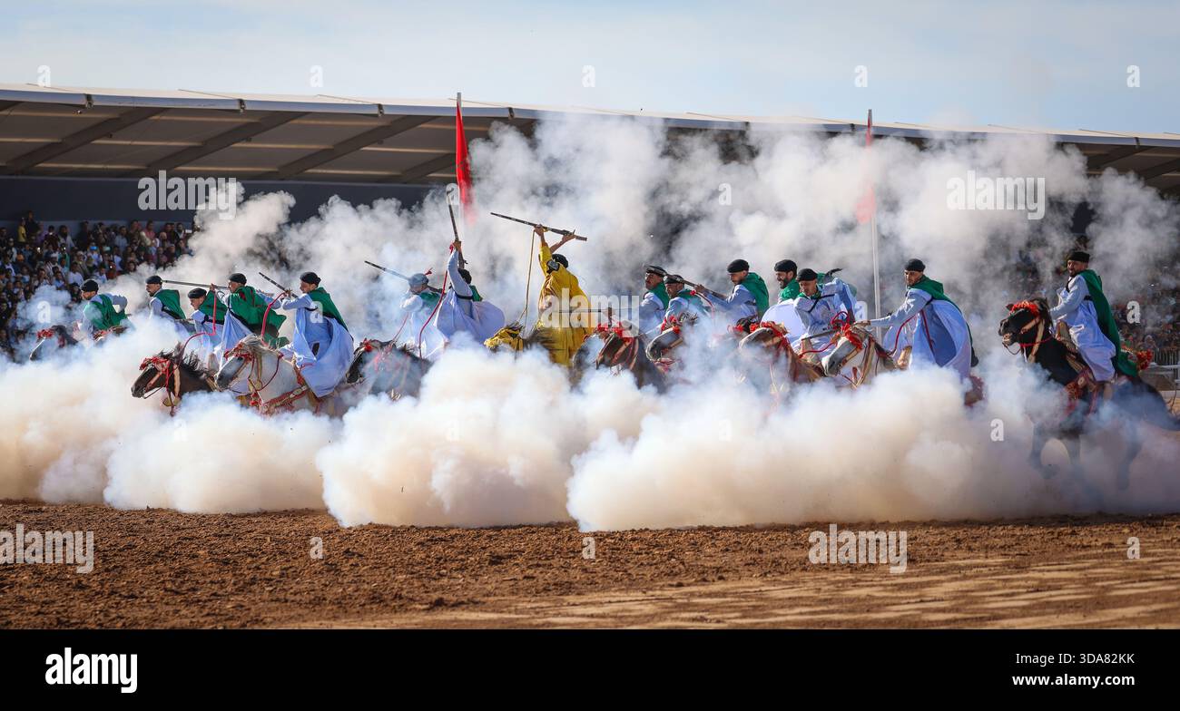 A burst of fire and rhythm.Moroccan Fantasia brings history alive in ...