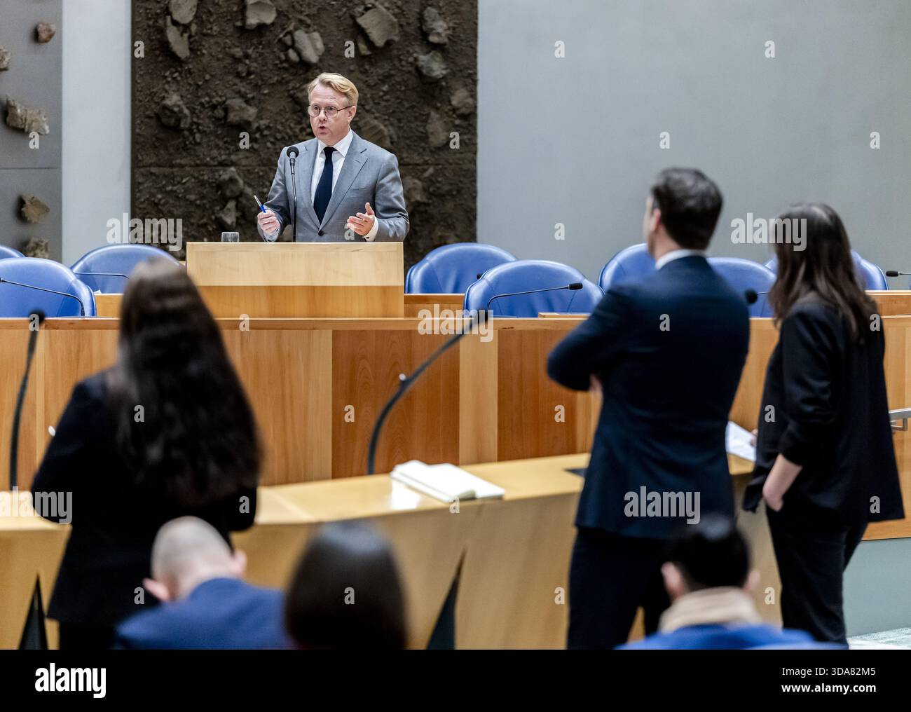 THE HAGUE - Robert Tieman, outgoing Minister of Infrastructure and ...