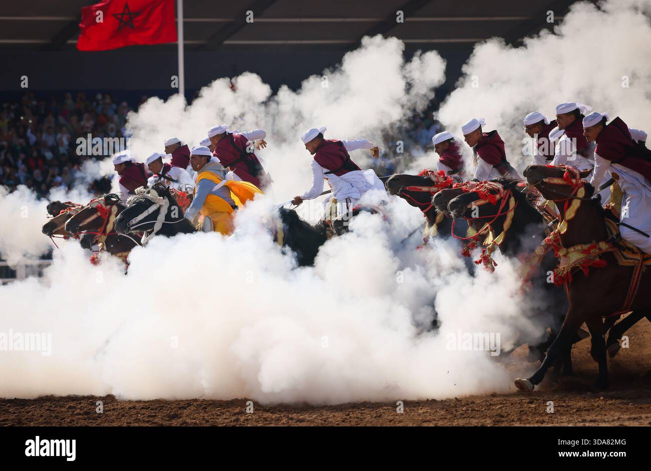 A burst of fire and rhythm.Moroccan Fantasia brings history alive in ...