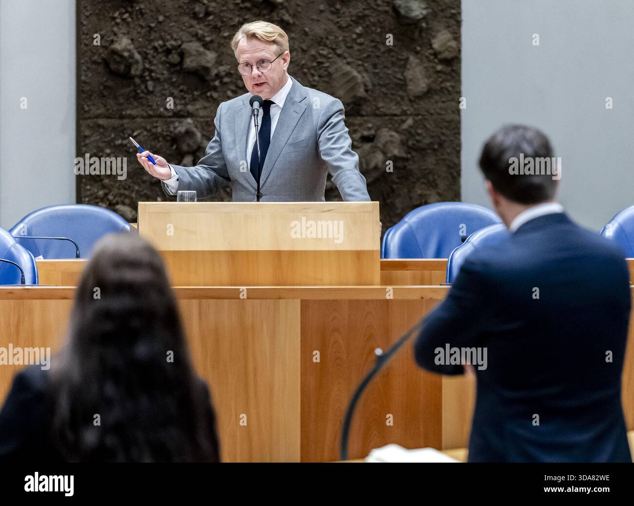 THE HAGUE - Robert Tieman, outgoing Minister of Infrastructure and ...