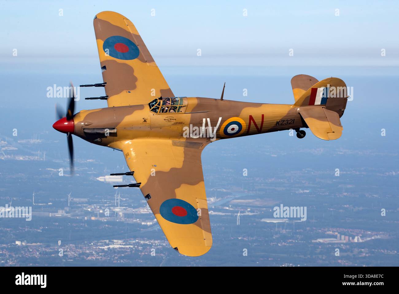 Hawker Hurricane Mk4 OO-HUR, serial KZ321, in RAF display scheme ...
