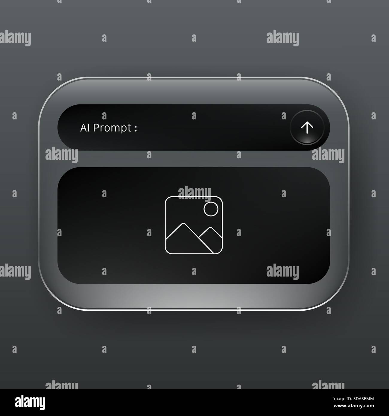User interface ai image Stock Vector Images - Alamy
