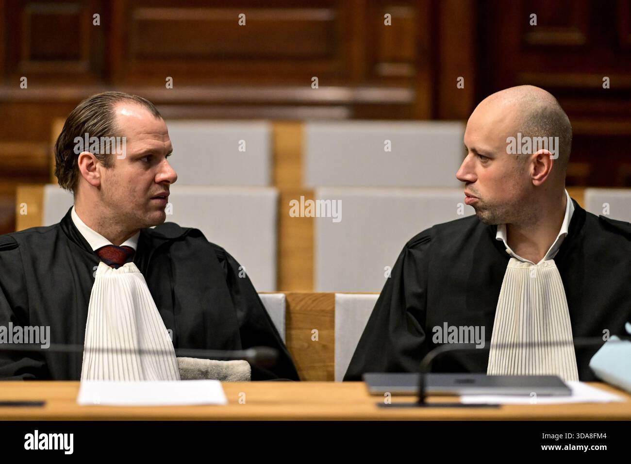 laywer Boris Reynaerts and lawyer Cedric Monheim pictured during the ...