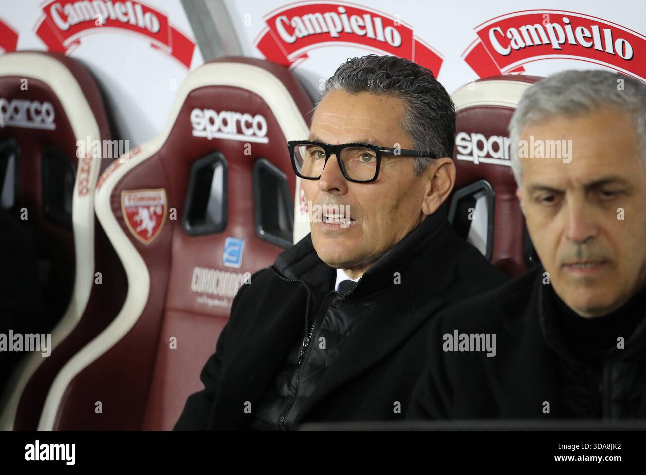 Turin, Italy -8 december 2025: Marco Landucci second coach of Milan the ...