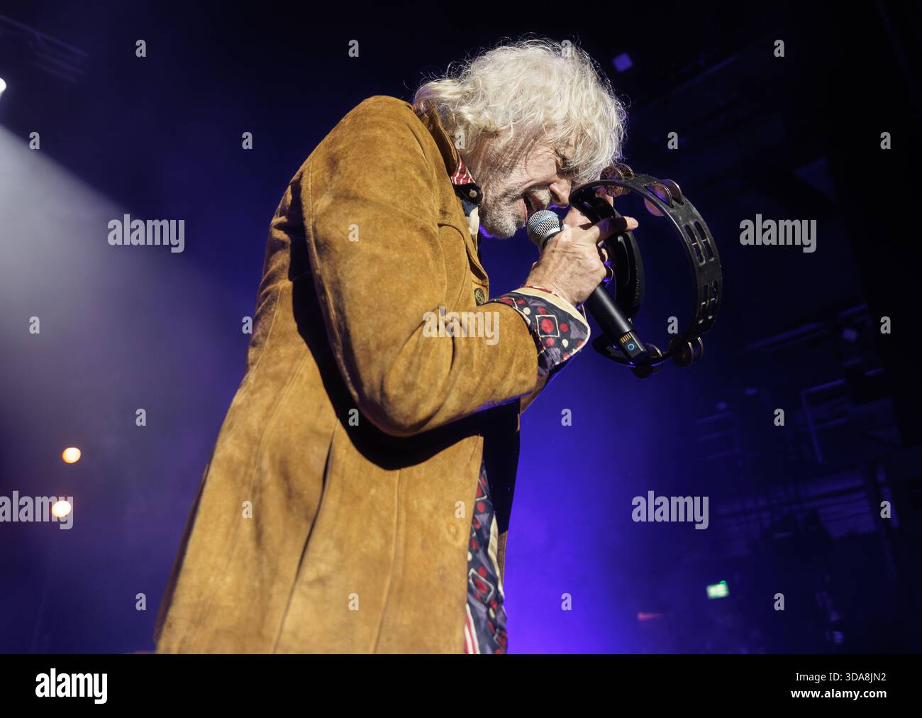 Sir Bob Geldof performing with The Boomtown Rats at the Eventim Apollo ...